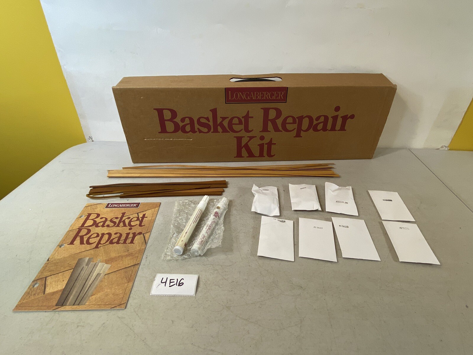 Longaberger New Basket Repair Kit 82881 Wooden 4E16 | eBay