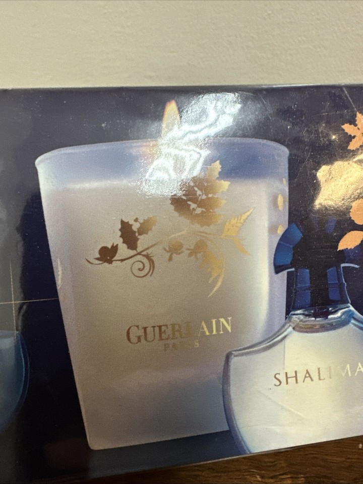 Guerlain Shalimar Perfume Eau De Toilette Light Fragrance Candle Gift ...