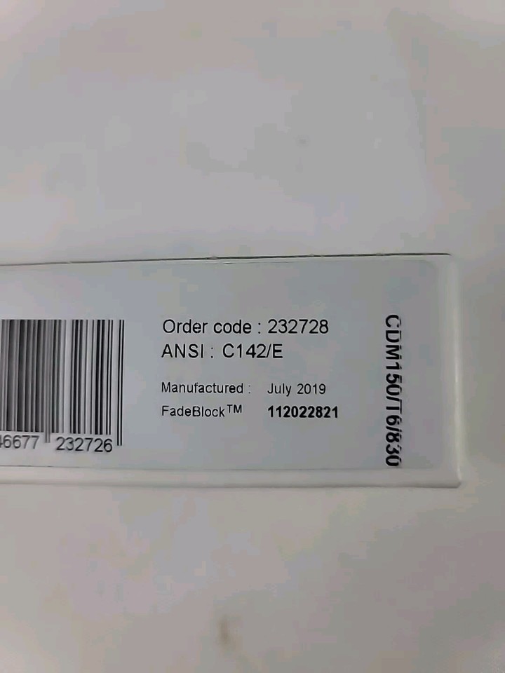 Philips MASTERcolor 232728 CDM-T T6 G12 150W 14000 Lumens 3000K New QTY ...