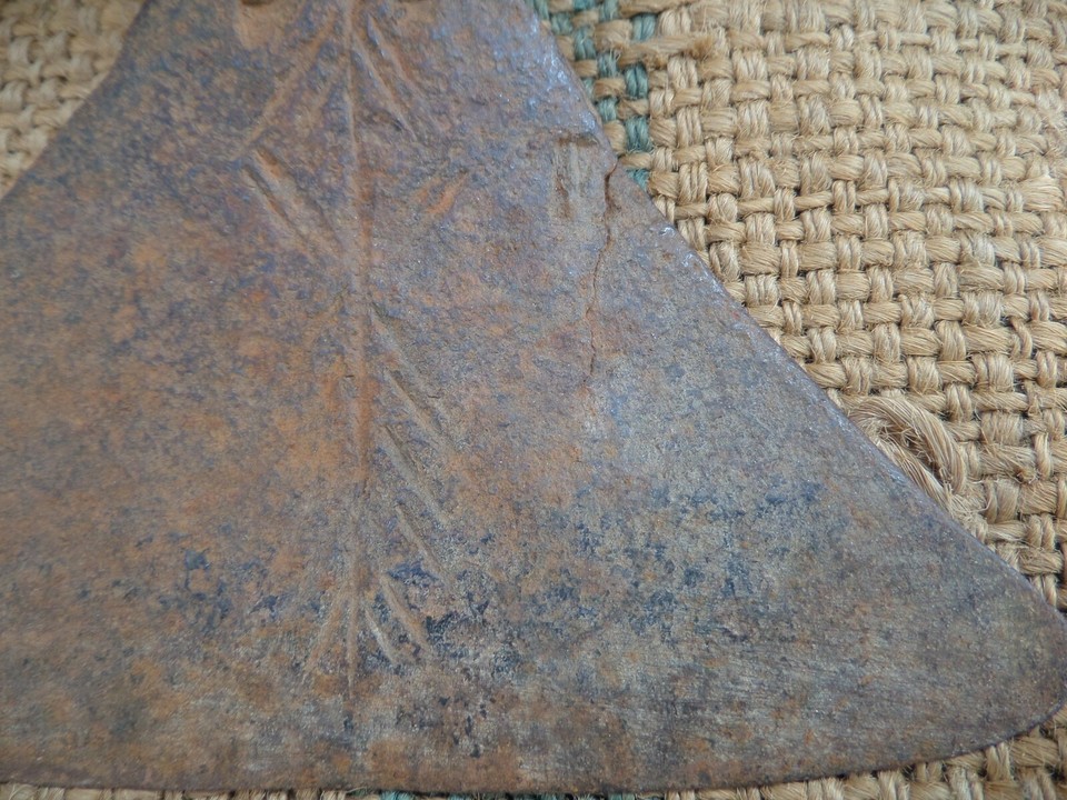 DECORATED ANTIQUE ADZE HOE PICK MATTOCK DIGGER WROUGHT IRON HAND FORGED ...