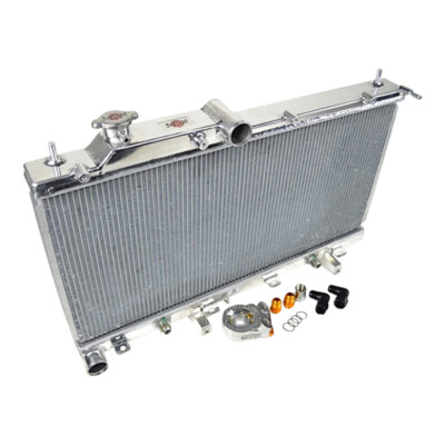 CSF ALLOY ALUMINIUM RADIATOR FOR SUBARU IMPREZA WRX STI 08-14 INC OIL ...
