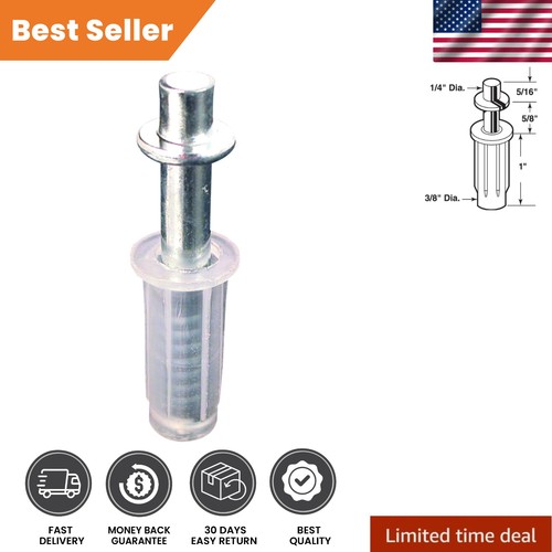 Durable 3/8 Inch Nylon Spring-Loaded Top Pivot with Steel Pin for ...