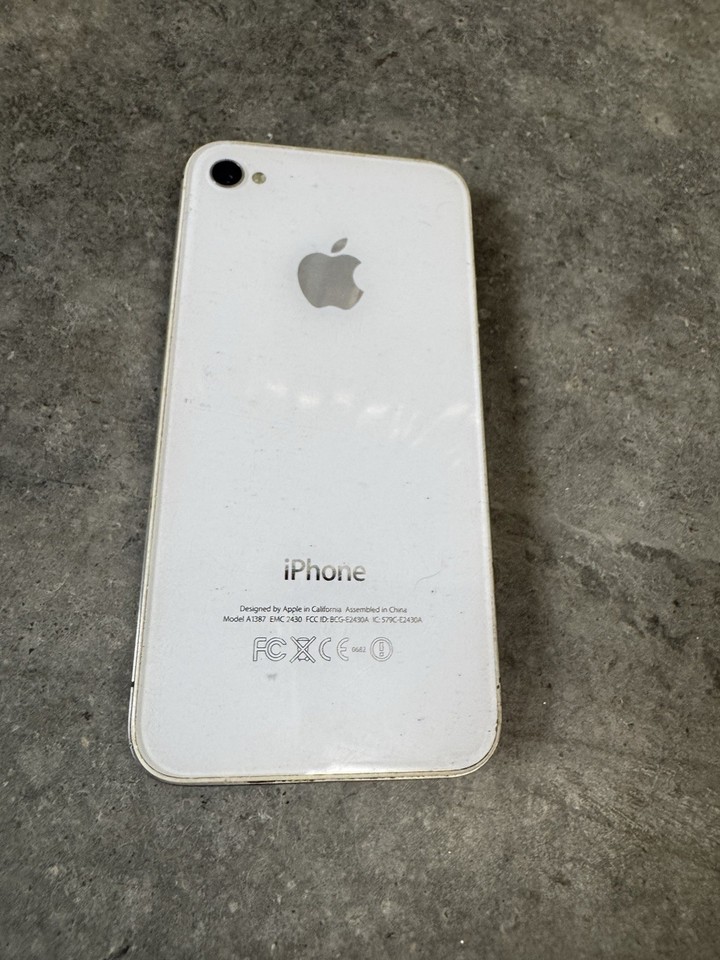 Apple iPhone 4s White Untested | eBay