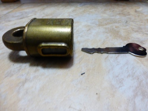 REGISTERED MAIL LOCK WITH KEY | eBay