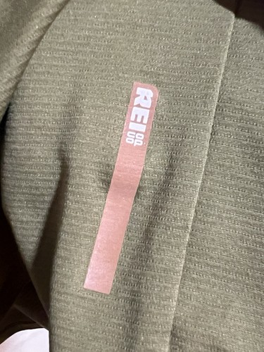 REI Co-op Mens Shirt XL Army Green Half Zip Lightweight Base Layer ...