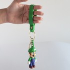 Luigi 3D Figure Super Mario Mario Bros Keychain Key Ring Nintendo | eBay