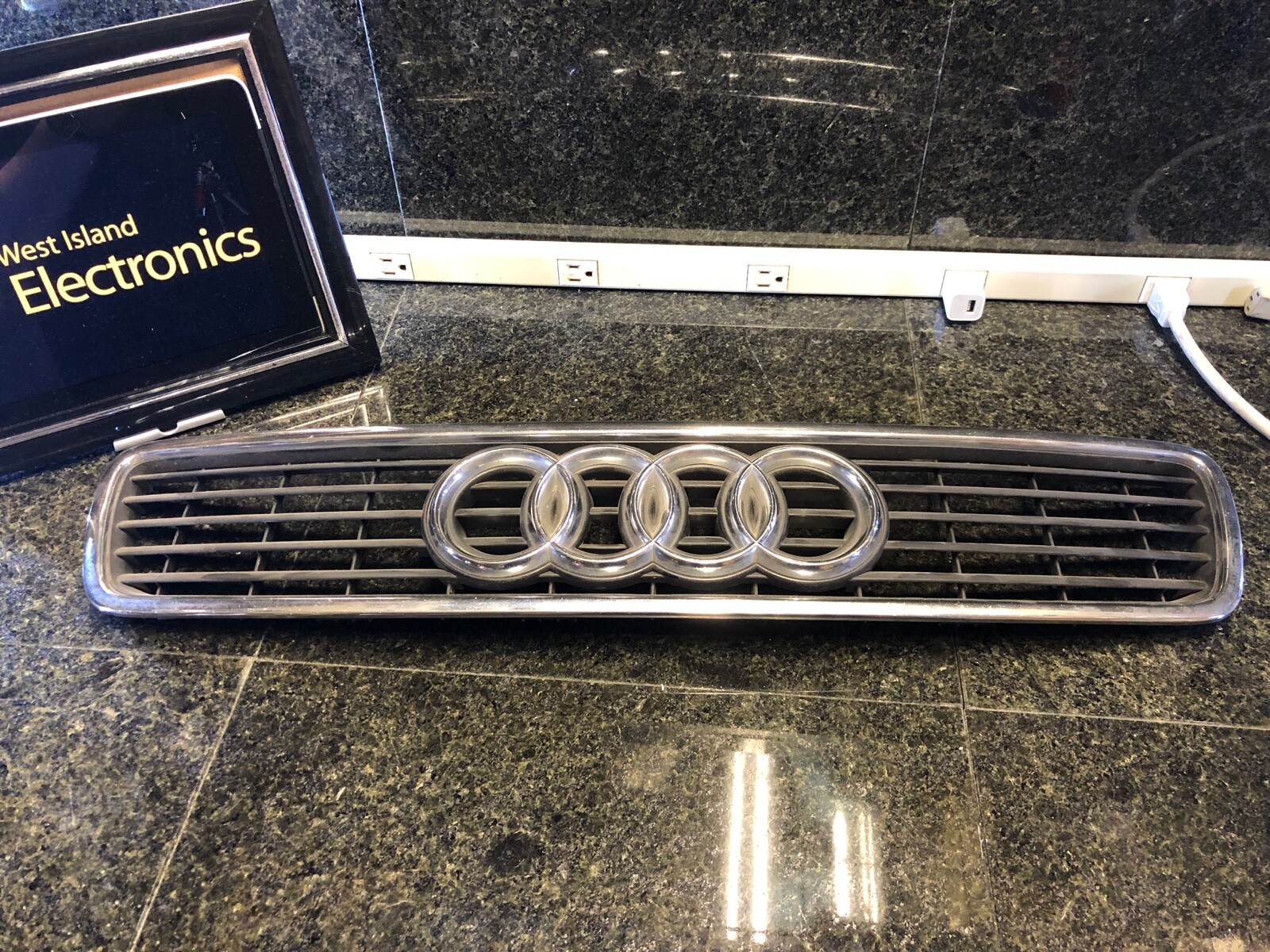 98 Audi A4 OEM front hood grille grill emblem logo 8D0 853 651 J | eBay