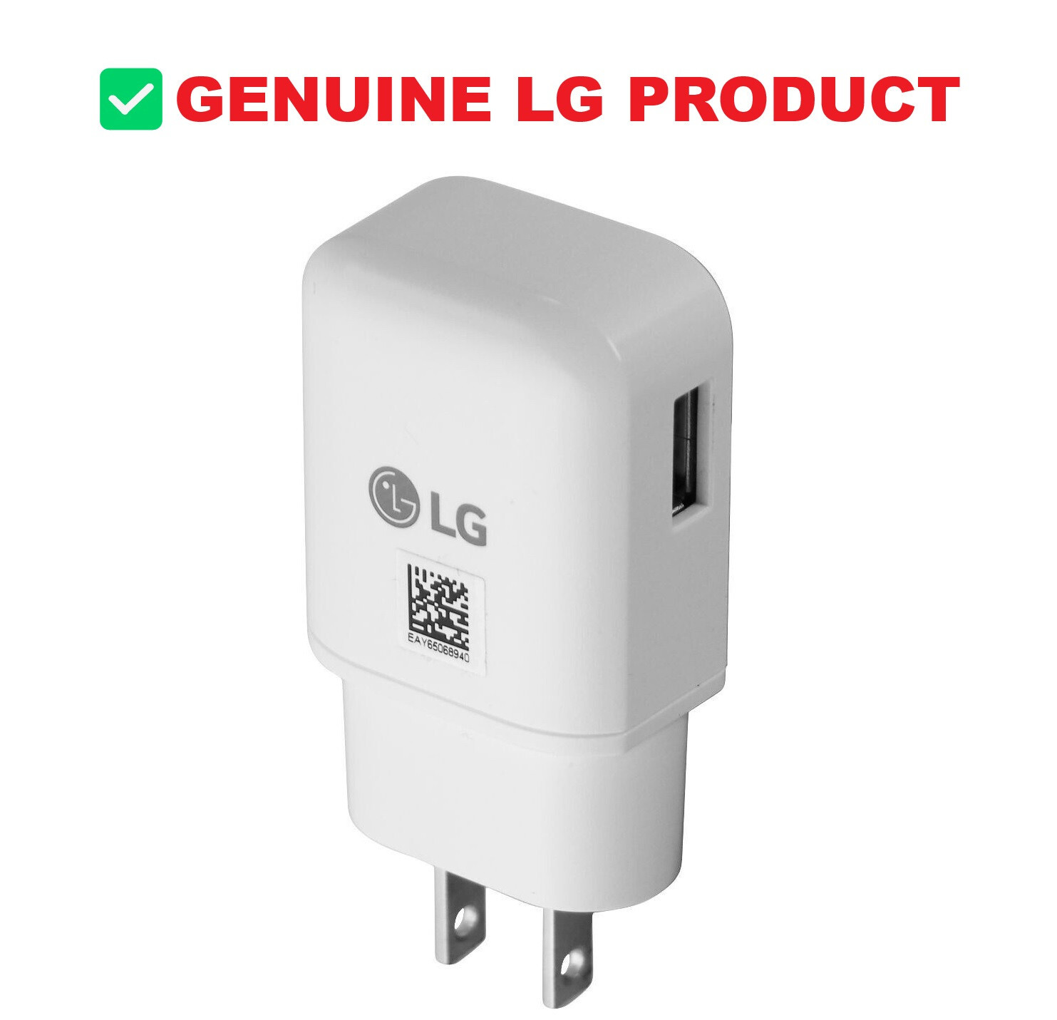 LG Travel Charger (5V/0.85A) - Genuine (Compatible LG Phones) | eBay