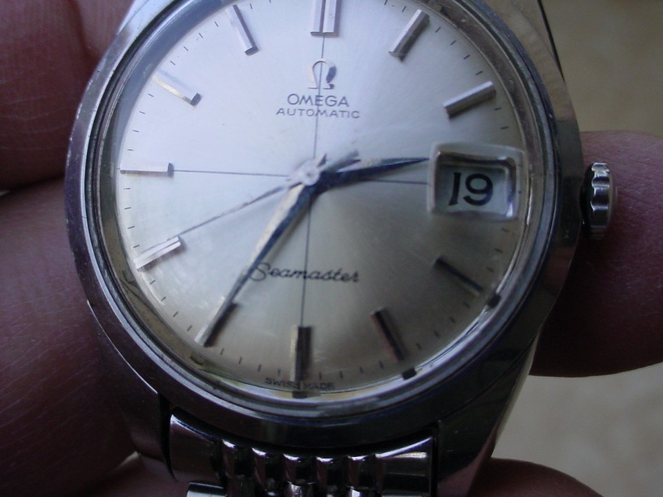 Collectible Omega Seamaster 166010 Cross Hair Dial. Beads Of Rice ...
