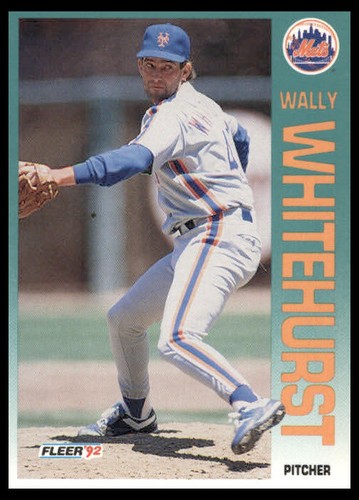 1992 Fleer #519 Wally Whitehurst New York Mets Baseball Card | eBay