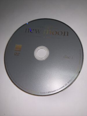 The Twilight Saga: New Moon (DVD, 2009) *DISC ONLY* 25192058158| eBay