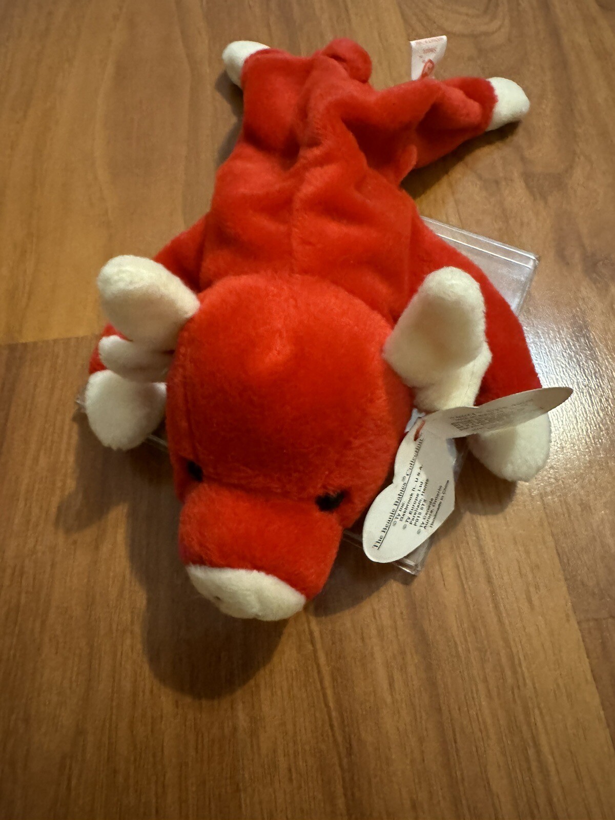 Ty Beanie Baby Snort the Bull Plush Toy - 4002 Tag Error PVC Pellets | eBay