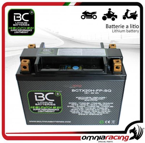 BC Battery motorrad lithium batterie Yamaha YFM450 FWA FGB GRIZZLY IRS ...