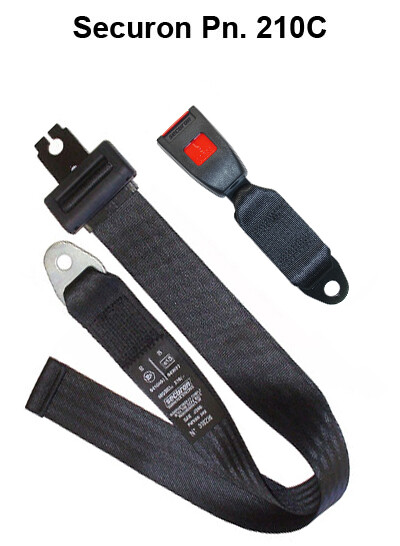 SECURON Seat Belt - Static Lap - Black 210C [AU] | eBay