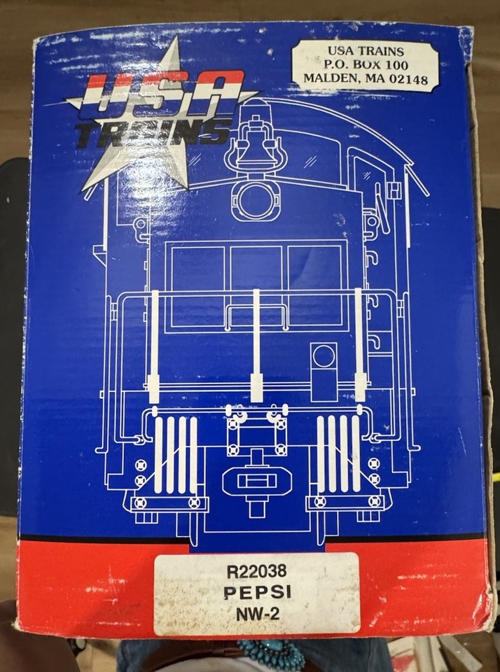 USA Trains G Scale 8 Piece Pepsi Train Set | eBay