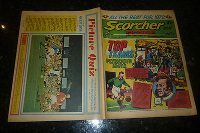 SCORCHER & SCORE Comic - Date 01/01/1972 - UK Paper Comic | eBay UK