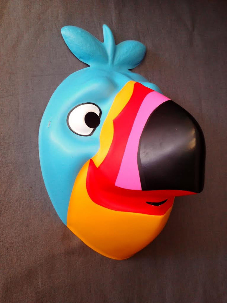 CEREAL FRUIT LOOPS TOUCAN SAM CHILD SIZE HALLOWEEN MASK PVC | eBay