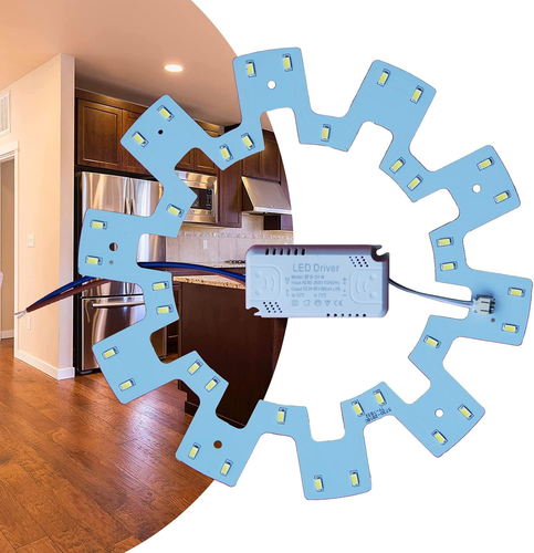 18W LED Ceiling Fan Light Kit Panel,Led Retrofit Light Engine Board ...
