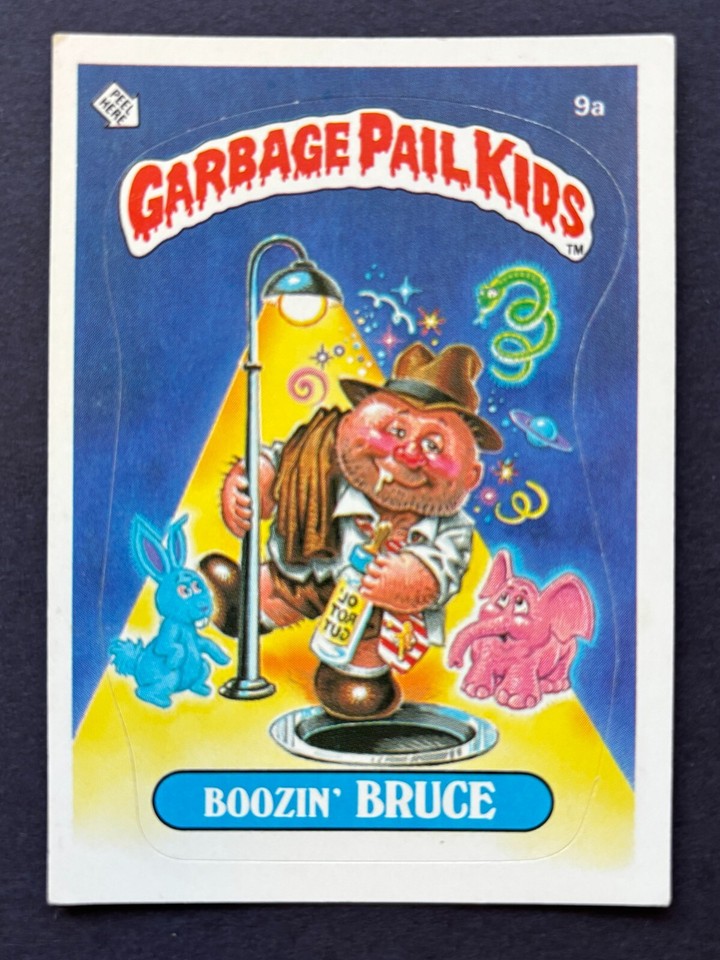 1985 OS1 GPK USA Garbage Pail Kids Series 1 GLOSSY SINGLES Complete ...