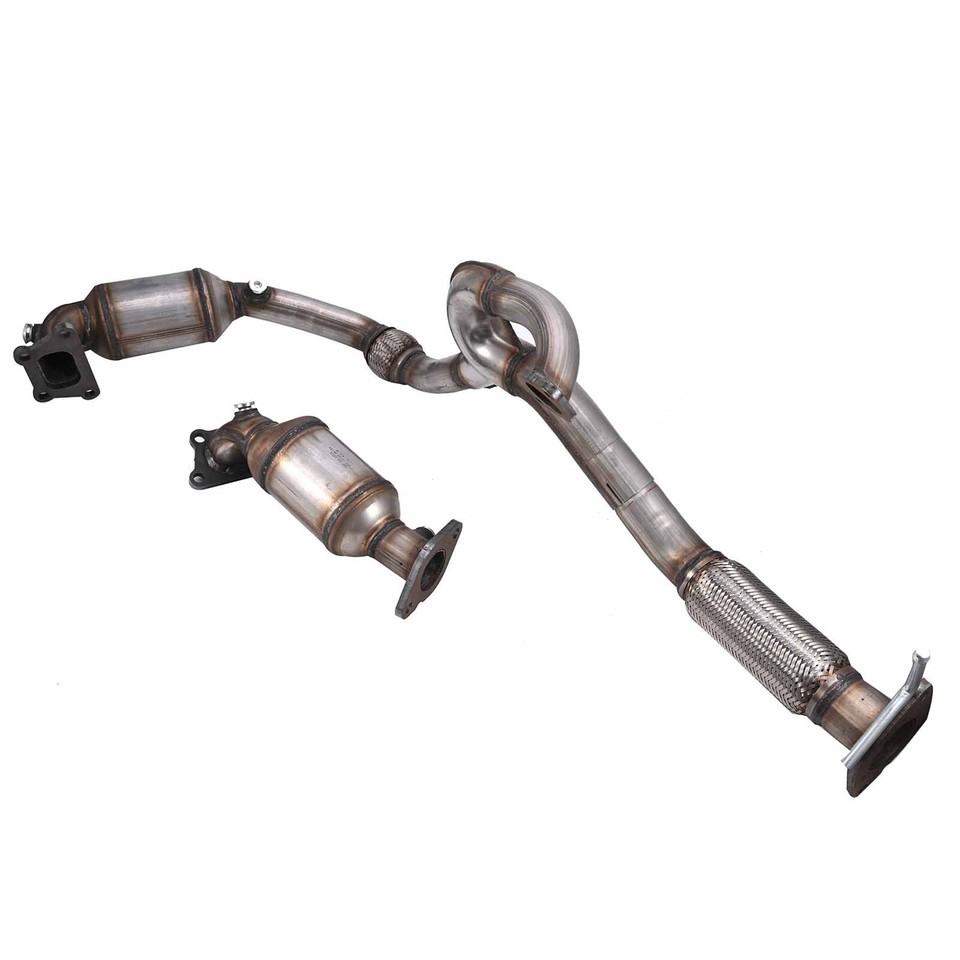 Exhaust Catalytic Converters Flex Pipe Set for Cadillac SRX 3.0L 2010 ...