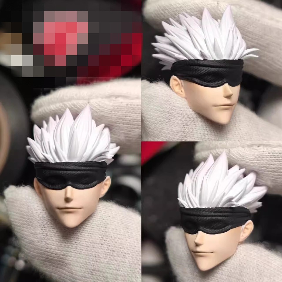 Custom Jujutsu Kaisen Fushiguro Toji Head for 1/12 Romankey Body（No ...