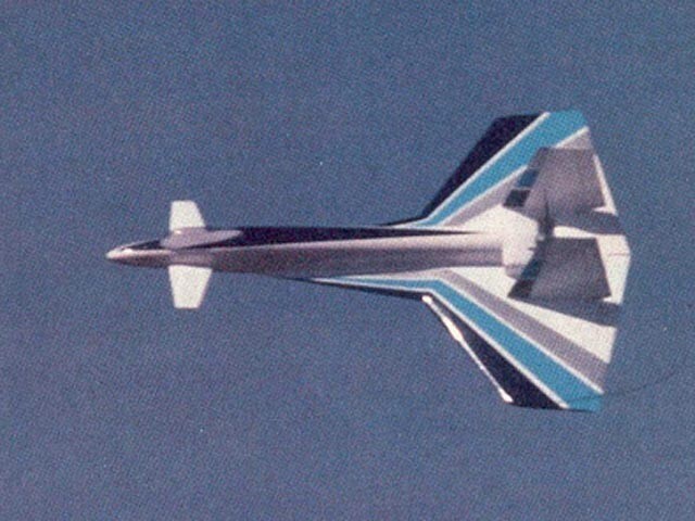 Crusader II Sport Canard 38" Wingspan RC Model Airplane Printed Plans ...