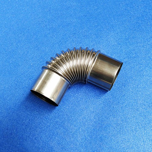 1PCS Stainless Steel Wood Burner Stove Pipe Elbow Chimney Flue Tube ...