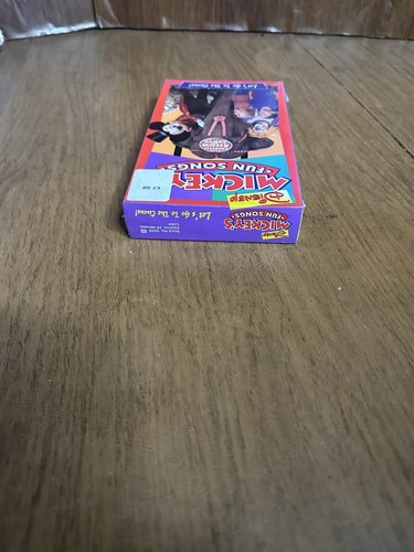 Sing Along Songs - Mickeys Fun Songs: Lets Go to the Circus (VHS, 1994 ...