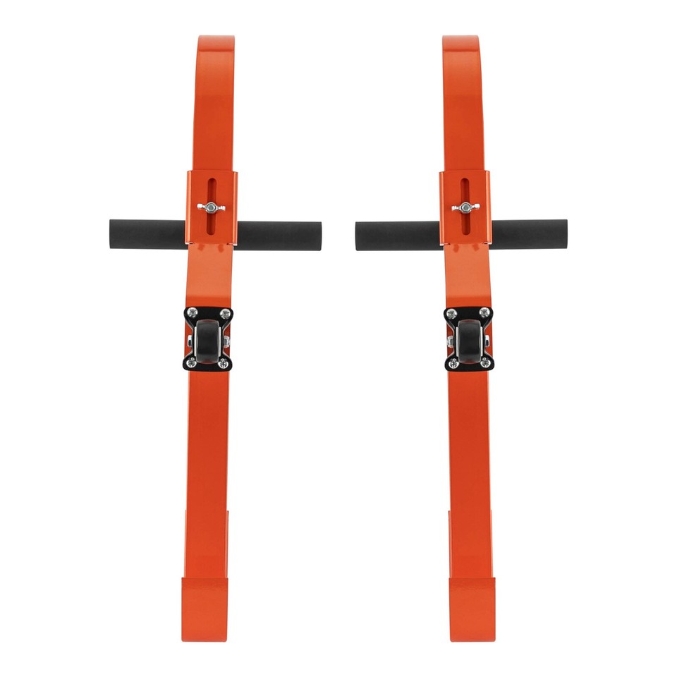 2Pack Ladder Roof Hook with Wheel Adjustable T-bar Ladder Stabilizer ...