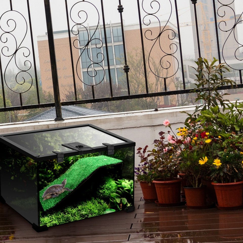 Fish Tank Turtle Climbing Ladder Accessories for Aquarium Small Decor ...