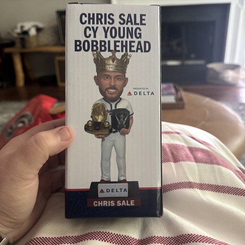 Chris Sale Cy Young Bobblehead Atlanta Braves SGA 4/9/25 ATL | eBay