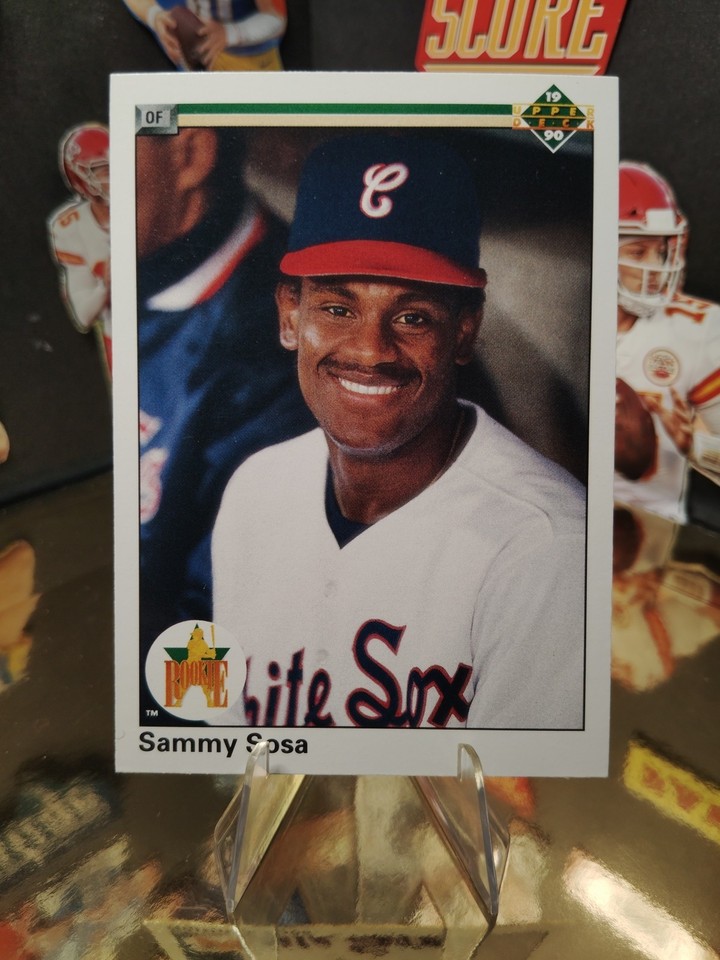 1990 Upper Deck Sammy Sosa (RC) #17 - ERROR CARD (Wrong DOB) | eBay