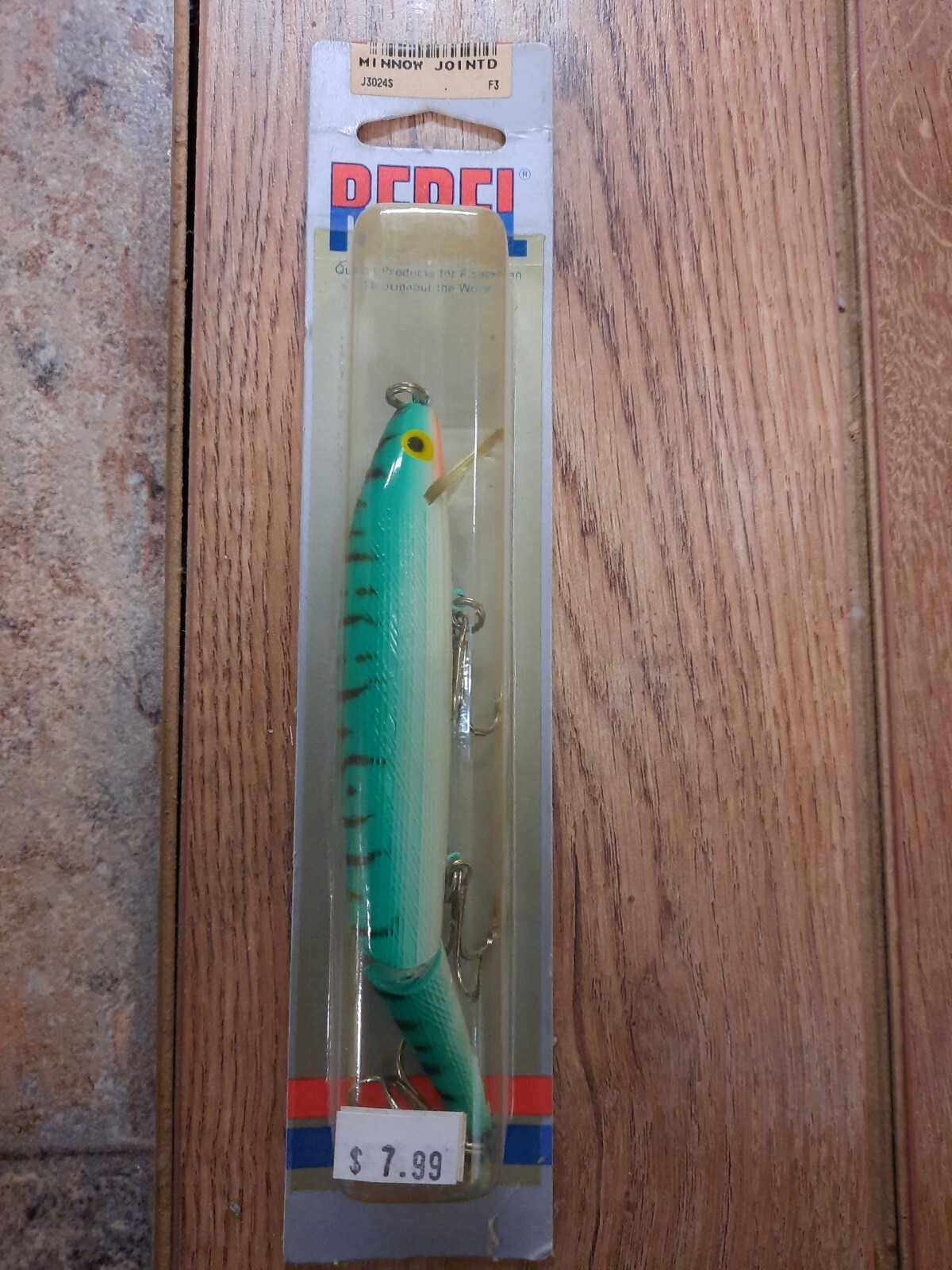 Rebel J3024S Floating Jointed Minnow color! Made in North America ...