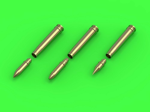 Master MS-GM-35019 1/35 German 2cm Shells (15 pcs) for Flak 30/38 & KwK ...