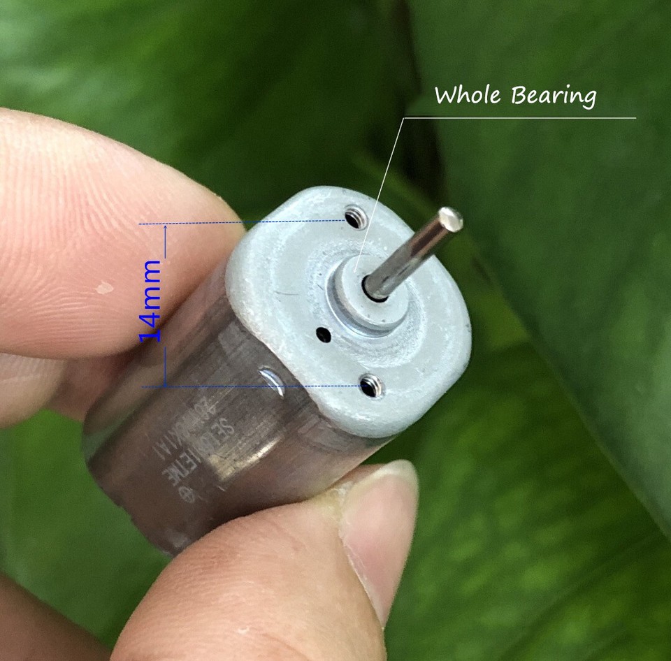 DC 12V-24V Micro 18MM*18MM Square Motor Large Torque 6-Pole Rotor Small ...