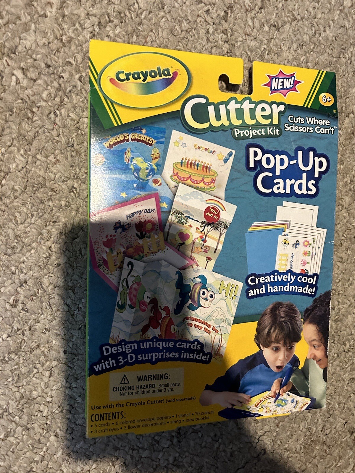 Crayola Cutter Project Kit Pop Up Cards | eBay