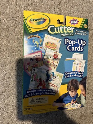 Crayola Cutter Project Kit Pop Up Cards | eBay