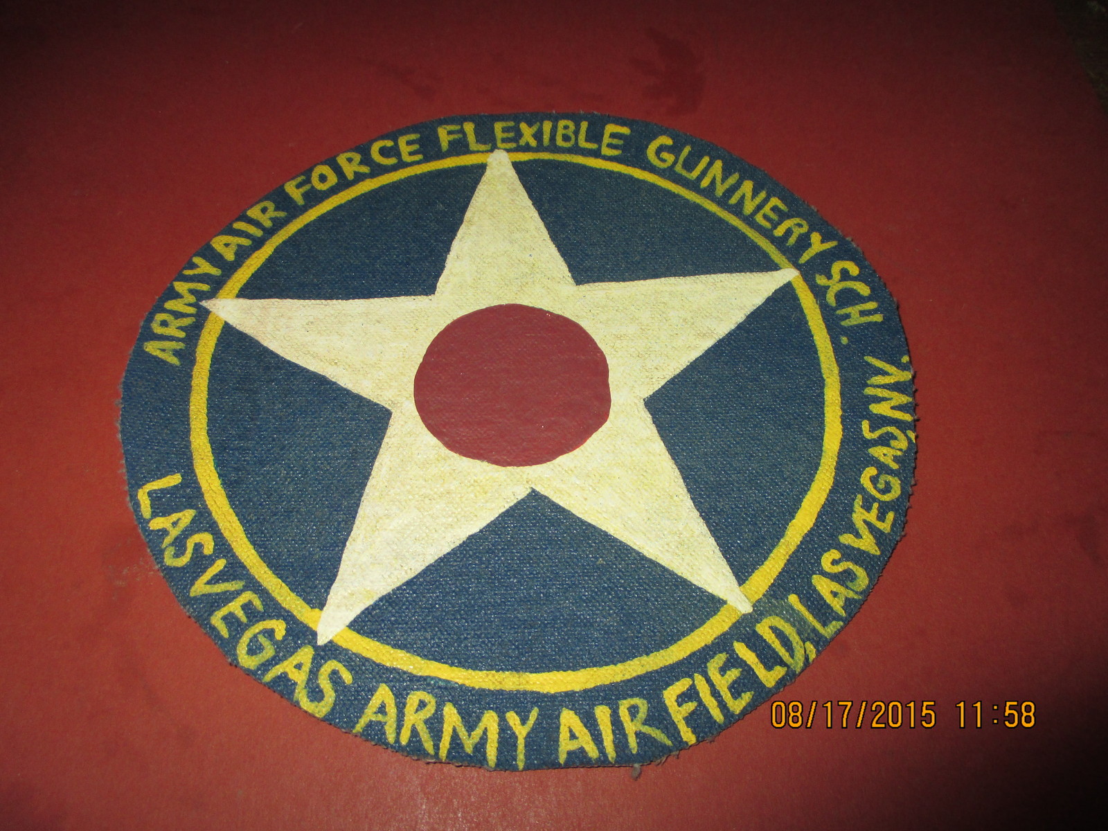 WWII USAAF AAF FLEXIBLE GUNNERY SCH LAS VEGAS NV JACKET PATCH | eBay