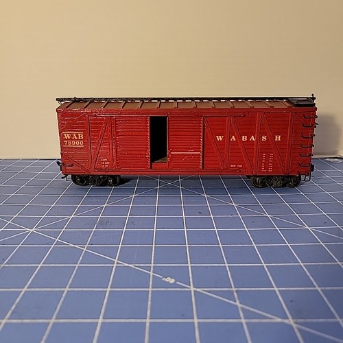 Vintage Built Kit O Scale Wood Metal Train Box Cars (1940's?) D | eBay