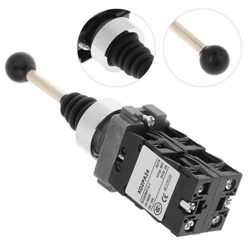 1pc Joystick Controllers Spring Return Switch 4 Position Joy Stick ...