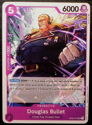 One Piece Paramount War OP02-079 Douglas Bullet UNCOMMON ENGLISH | eBay