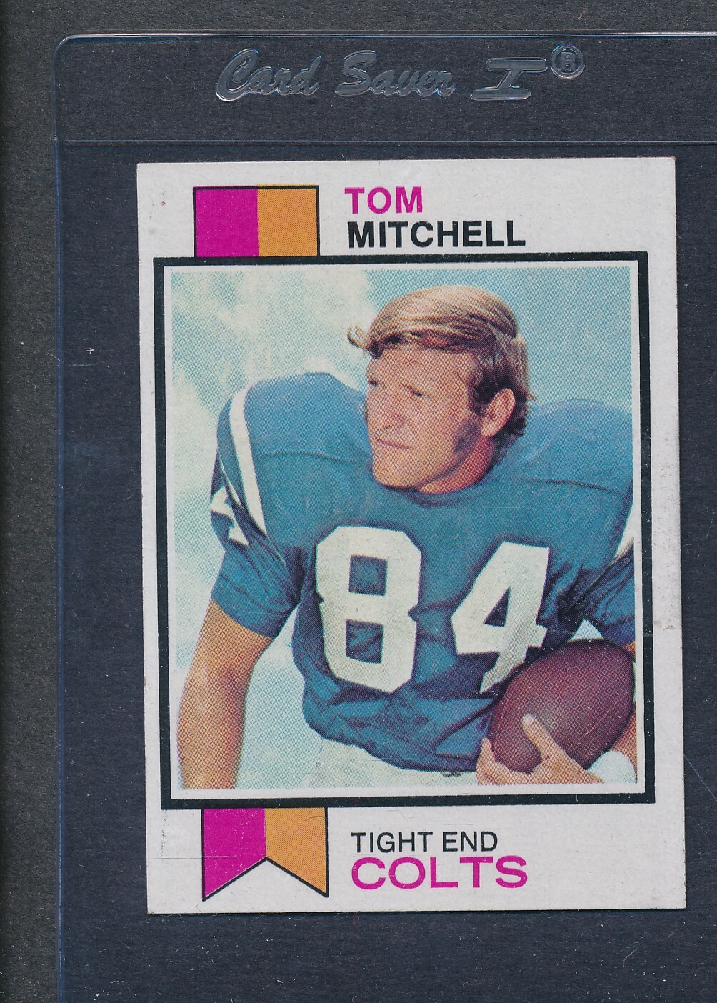 1973 Topps #292 Tom Mitchell Colts NM *1587 | eBay