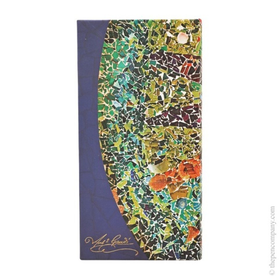 Paperblanks 2026 12-Month Gaudi’s Week to View Slim Horizontal Hard ...