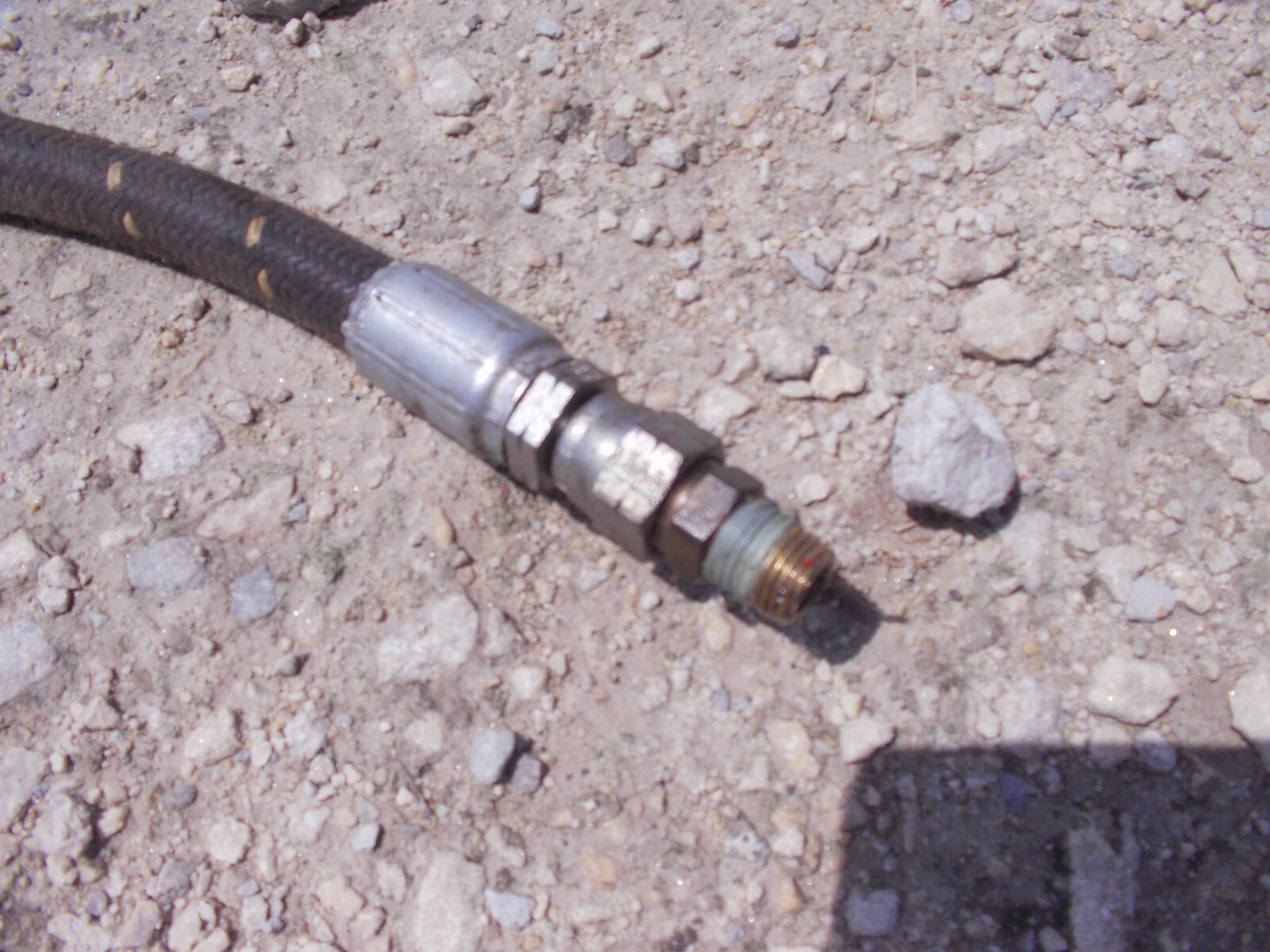 Allis Chalmers WD WD45 Tractor rear hydraulic line && quick connect end ...