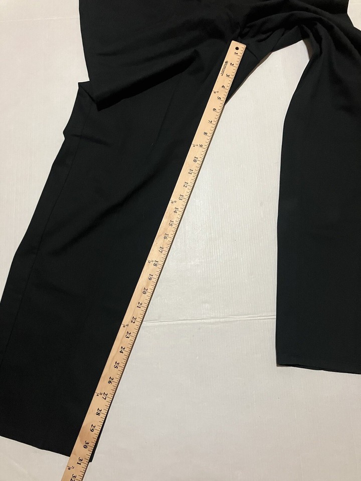 $75 Pendleton Women’s Black Classic Pants Straight Cut Pants Size 14 ...