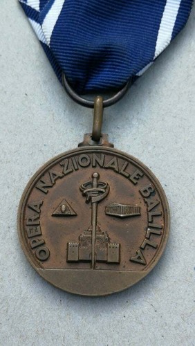 Italian fascist medal Crociera ONB Crociera Mediterranea Youth Fascist ...