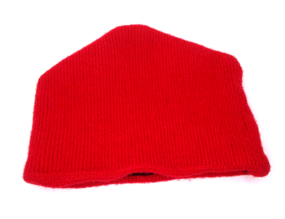SMILEY~Nordic Design~Wool Blend~Beanie~Red Ski Hat~Knit Hat Cap Lined ...