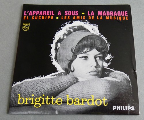 CD REPLICA VINYL EP 4 TITRES BRIGITTE BARDOT L'APPAREIL A SOUS LA MADRAGUE | eBay