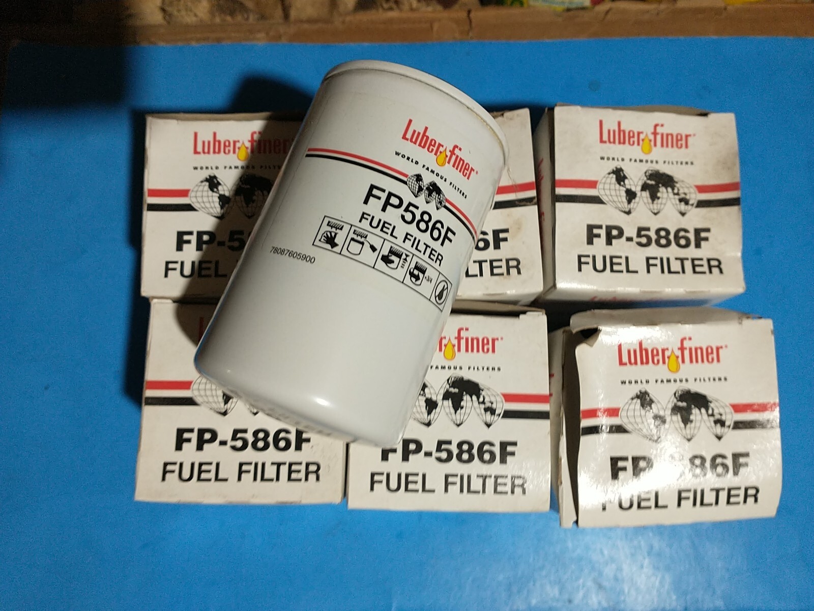 LUBER-FINER FP586F - Fuel filter cross reference