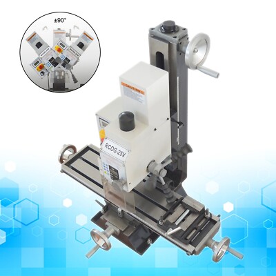 Benchtop Drilling Milling Machine R8 Spindle Taper 110V 1100W Brushless ...